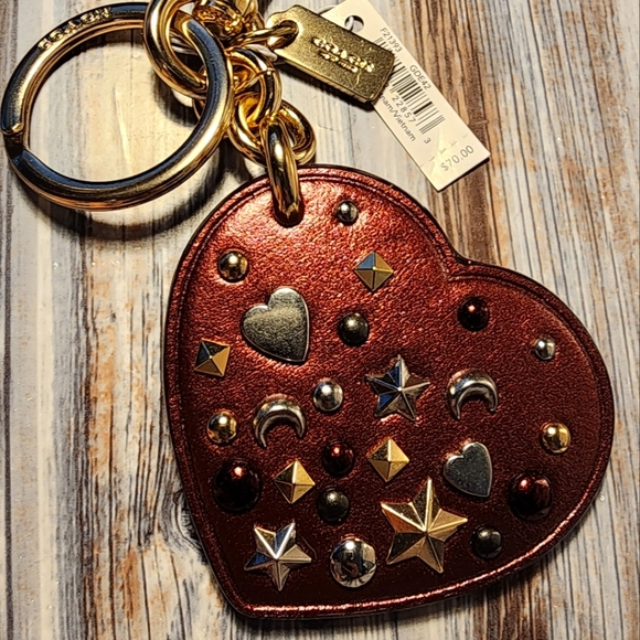Coach | Accessories | Coach Stardust Studs Keychain | Poshmark